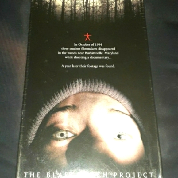 Media | New The Blair Witch Project Curse Vhs Movie Set Vintage 9s Film Scary Ghost | Poshmark